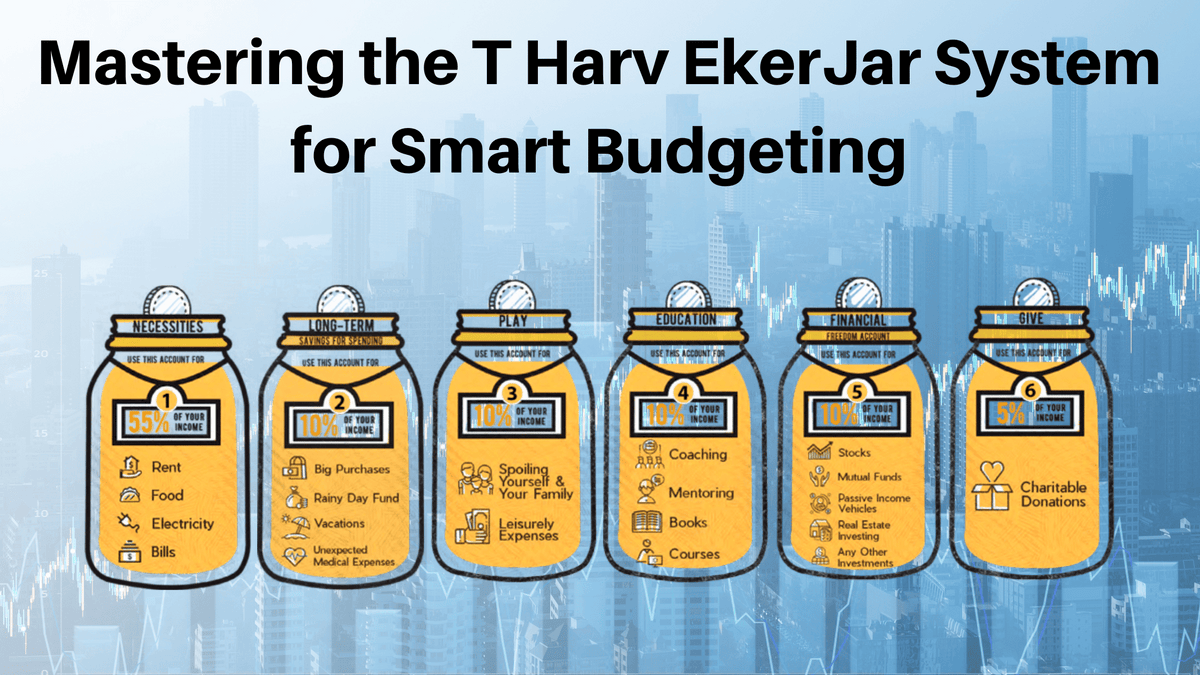 Unlocking Financial Freedom: Mastering the T Harv Eker Jar System for ...